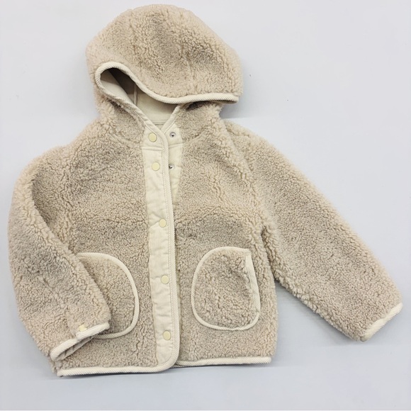 Zara | Jackets & Coats | Zara Sherpa Jacket | Poshmark